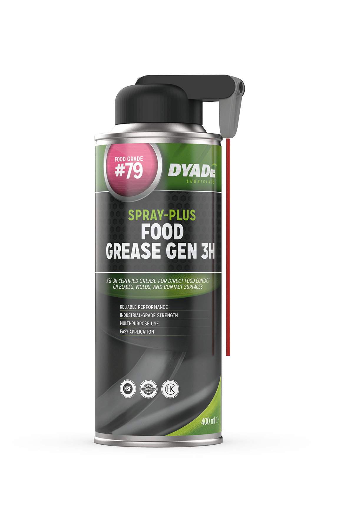 SPRAY-PLUS FOOD GREASE GEN 3H #79 Foodgrade Spraycans