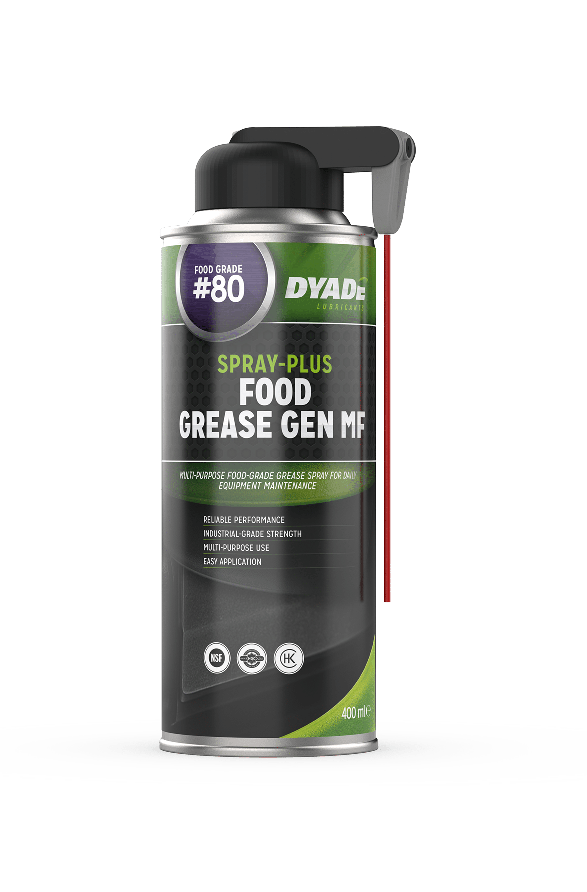 SPRAY-PLUS FOOD GREASE GEN MF #80 Foodgrade Spraycans